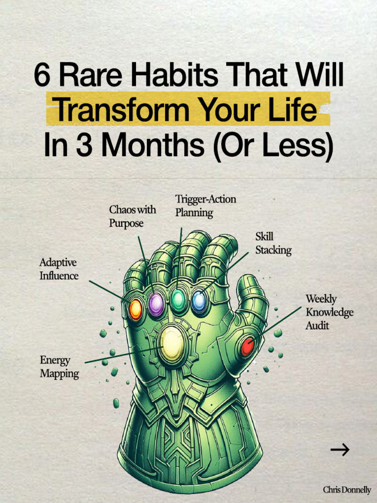 6 Rare Habits That Will Transform Your Life in 3 Months 1730395706 ...