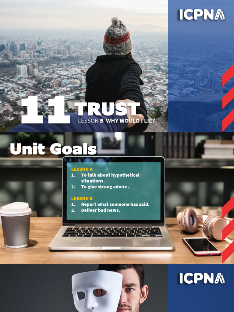 I04 - Unit 11 Trust - Lesson B - For Students | PDF | Lie | Truth
