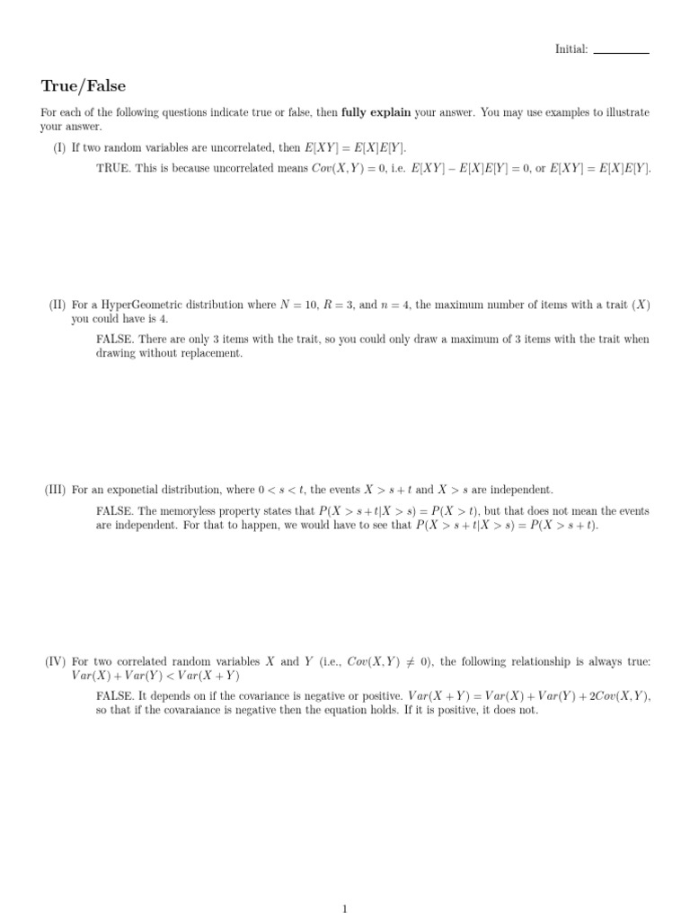 Practice Problems Solutions | PDF | Standard Score | Statistical Analysis