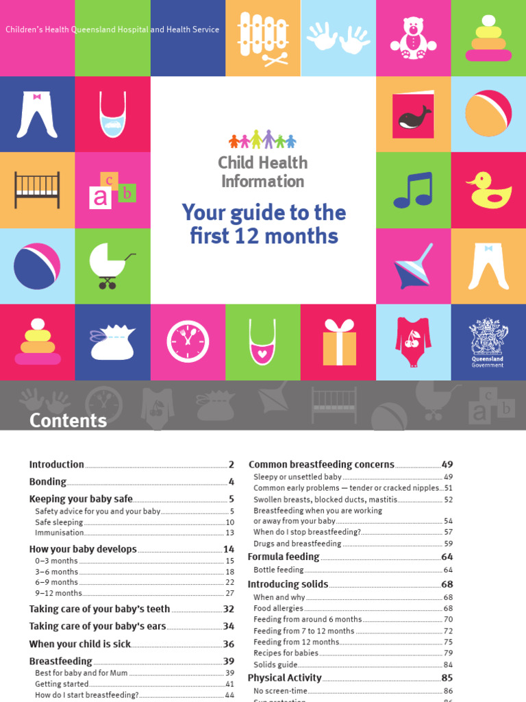 Child Health Information Book | PDF | Infants | Breastfeeding