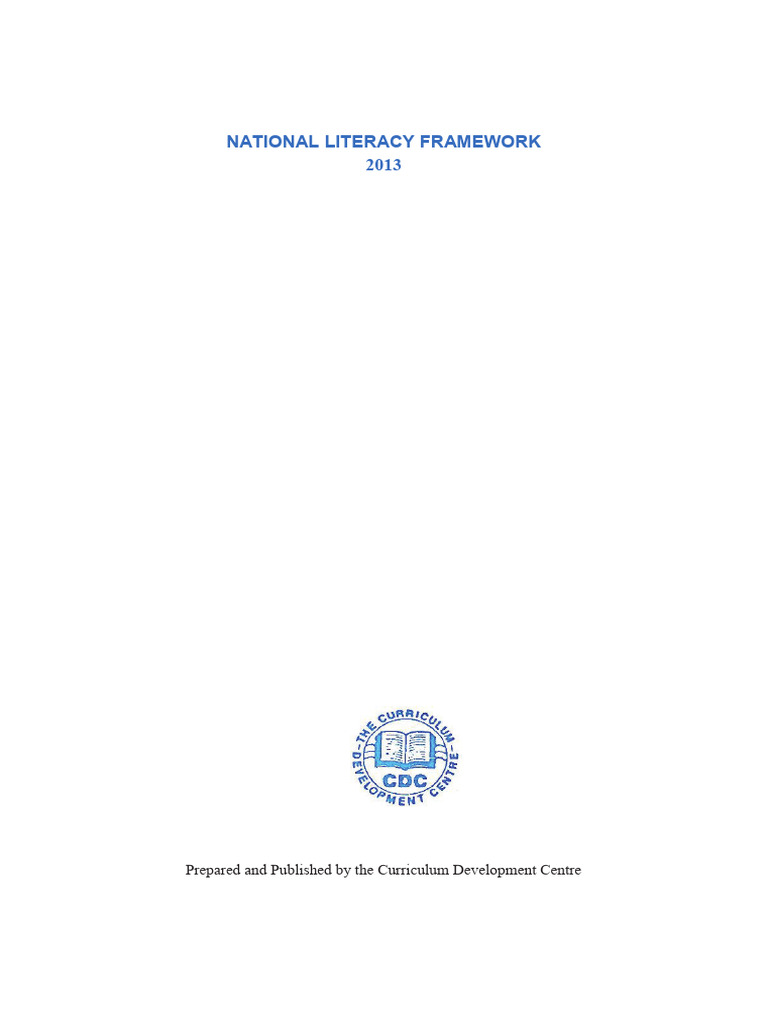 National Literacy Framework 2023 | PDF | Phonics | Literacy