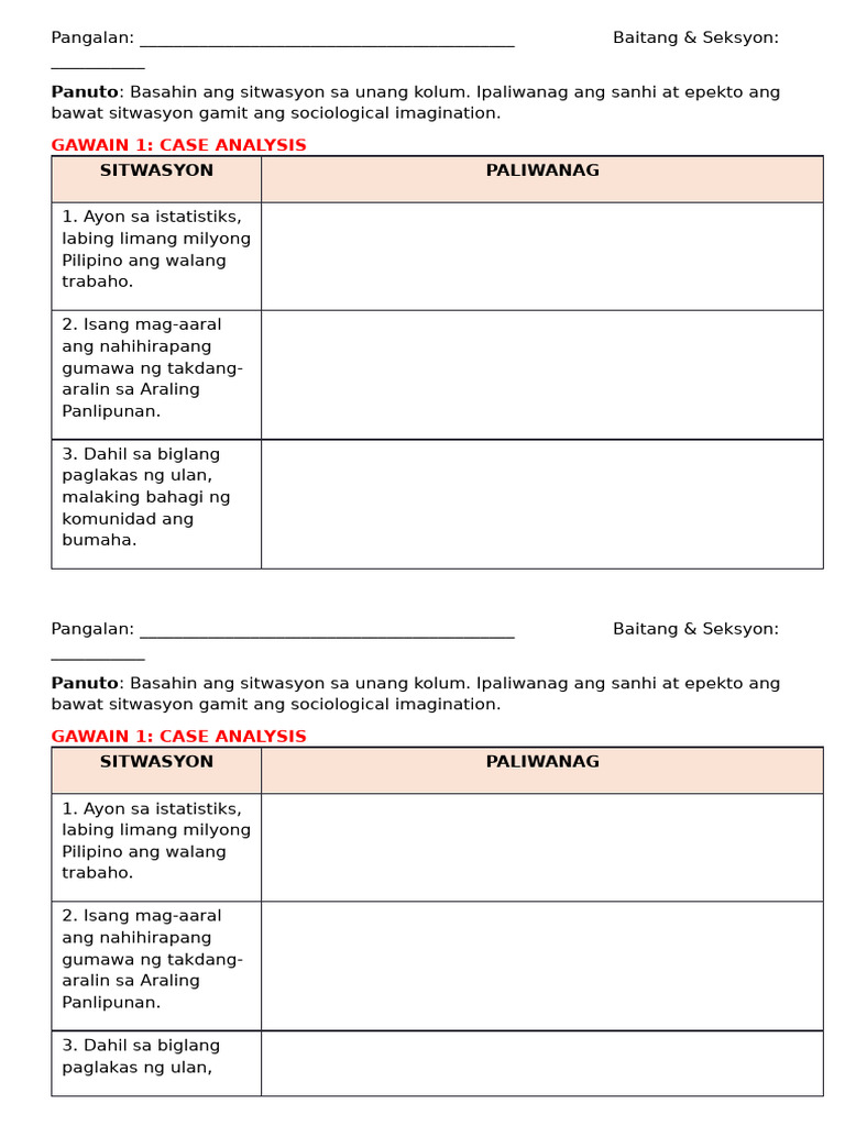 Sociological Imagination | PDF
