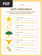 LKPD Menulis Menebalkan Huruf Kelas 1 Bahasa Indonesia | PDF