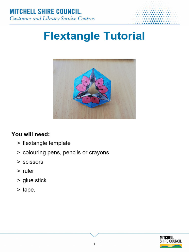 Flextangle Origami Tutorial | PDF