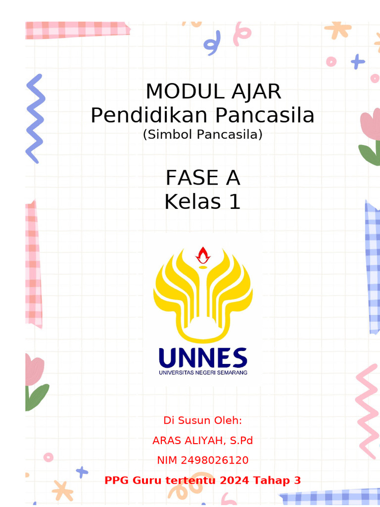 Fiks Modul Ajar PKN Berdiferensiasi | PDF