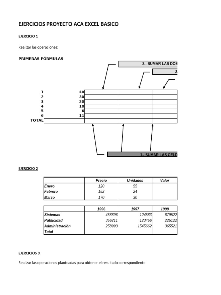 ACA EXCEL BASICO Fin v2 | PDF