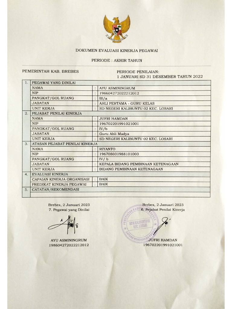 SKP Scan Ayu Asminingrum | PDF
