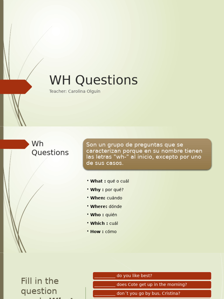 3.2. WH Questions - Quantifiers | PDF