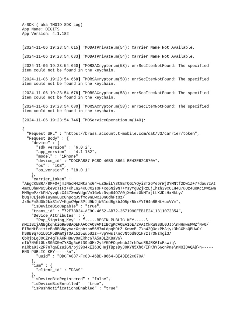 Digits Tmolog | PDF | Ios | Http Cookie