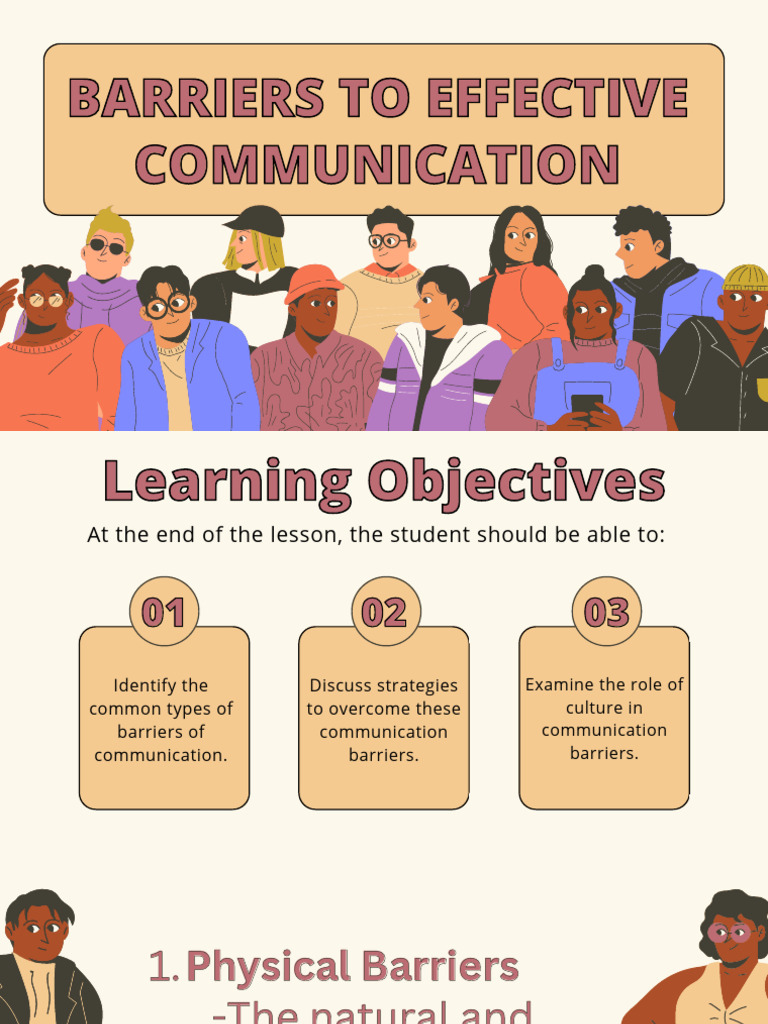 Barriers To Effective Communication | PDF | Communication | Attention