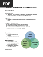 Bioethics Principles, Issues, and Cases, 5th Edition | PDF | Bioethics | Informed Consent