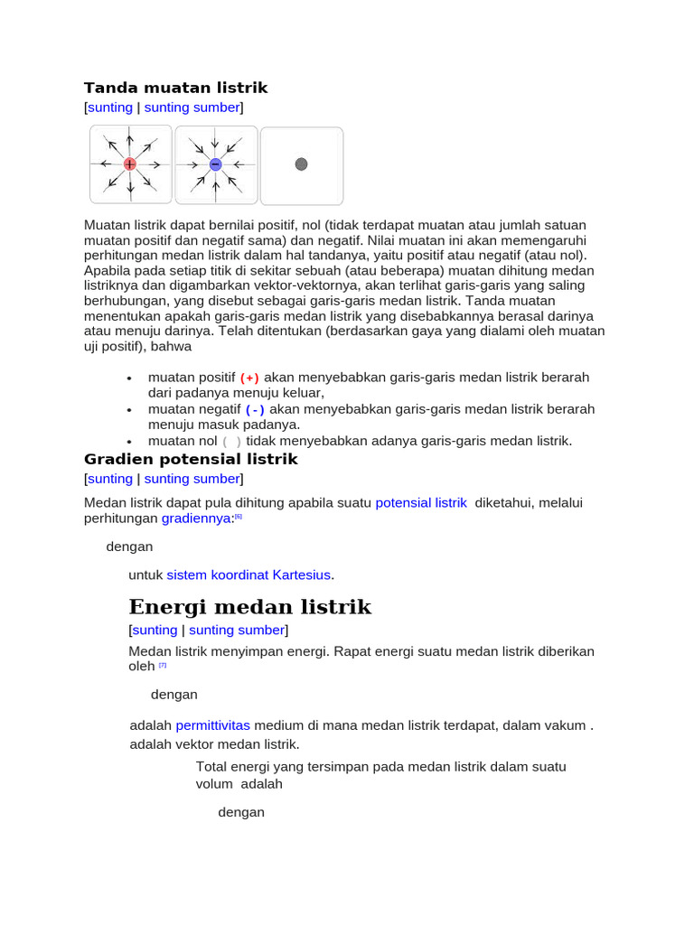 Tanda dan Distribusi Muatan Listrik | PDF | Sains & Matematika