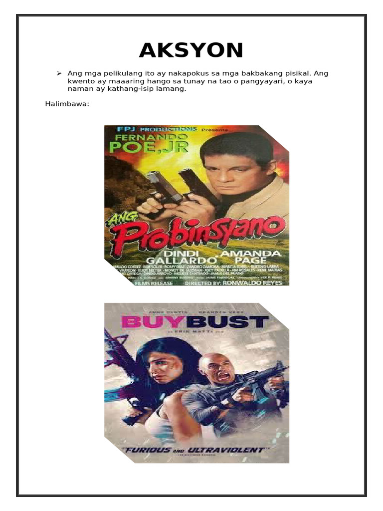 Mga Pelikula | PDF