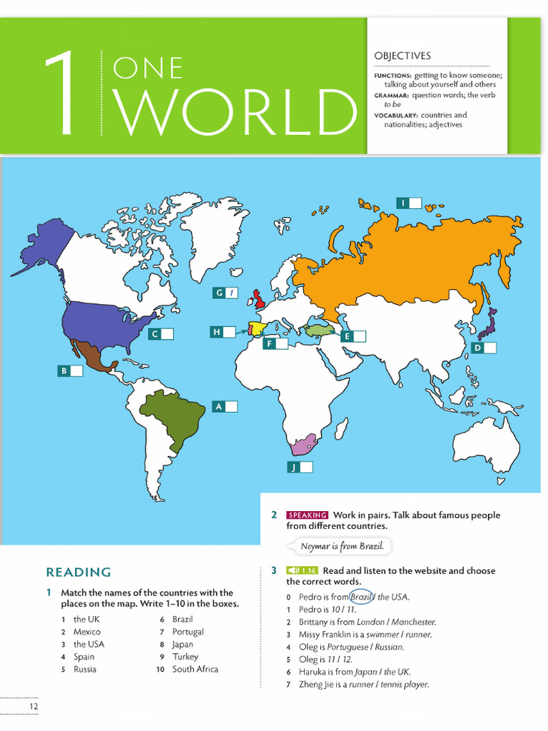 Image PDF of Think Starter Student's Book - Unit 1 | PDF