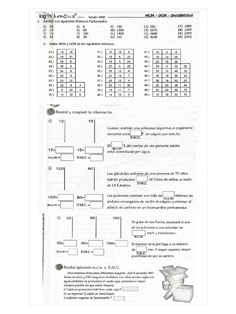 29-8 Fotoc Mul y Div | PDF