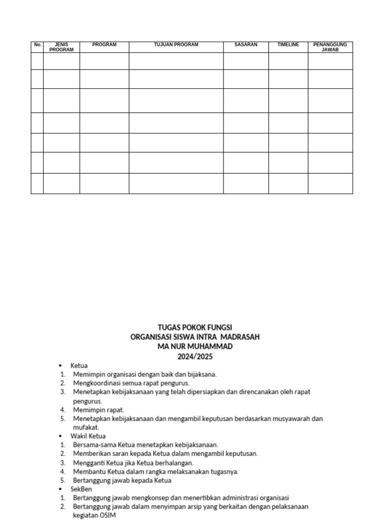 Prepare Raker Osim | PDF