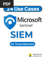 500++ SIEM Use Cases With Categories | PDF | Malware | Computer Network