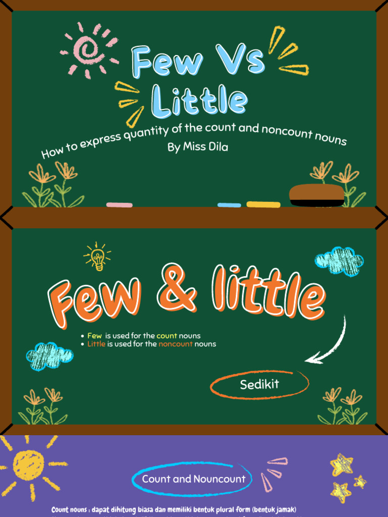 Few Vs Little | PDF
