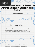 Air Pollution PPT | PDF | Pollution | Atmosphere Of Earth
