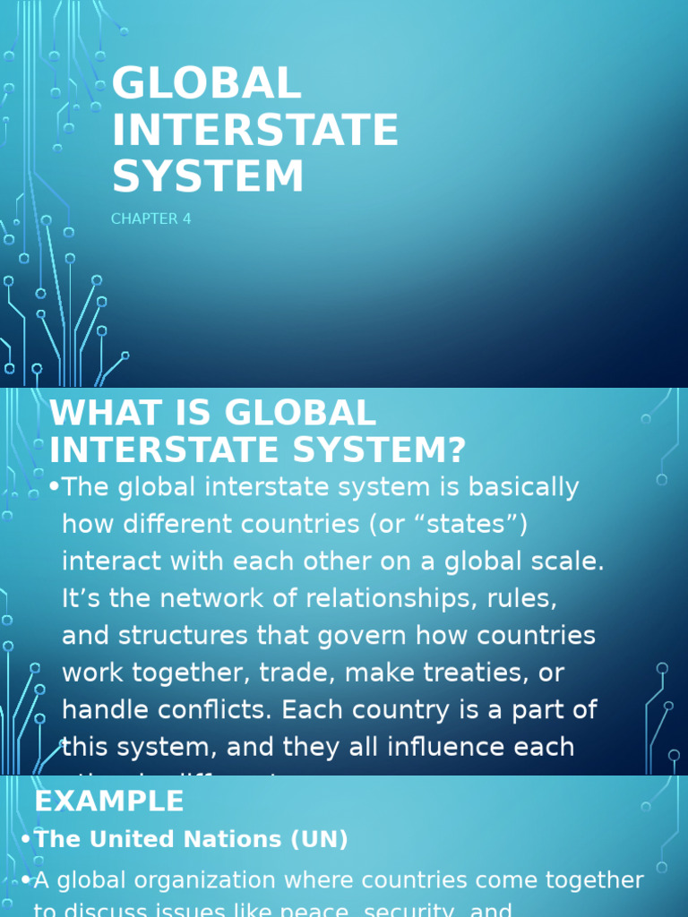 Global Interstate System | PDF | State (Polity) | Social Contract