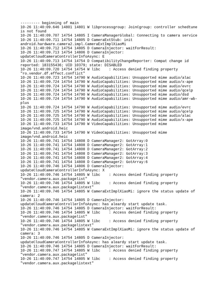 Logcat 1729917609622 | PDF | Software | Computing