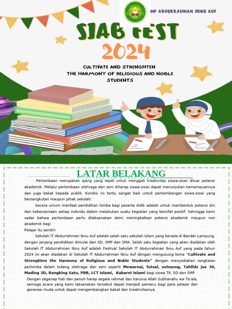 Juknis Siab Festival 2024 | PDF | Karier & Perkembangan | Bisnis