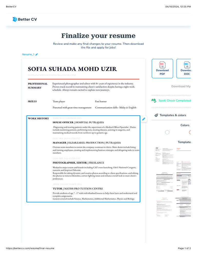 Better CV | PDF | Merchandising | Inventory