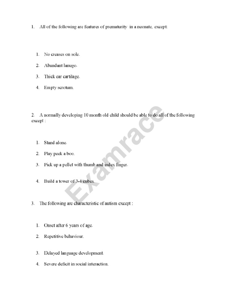 NEET PG Model Paper 1 | PDF