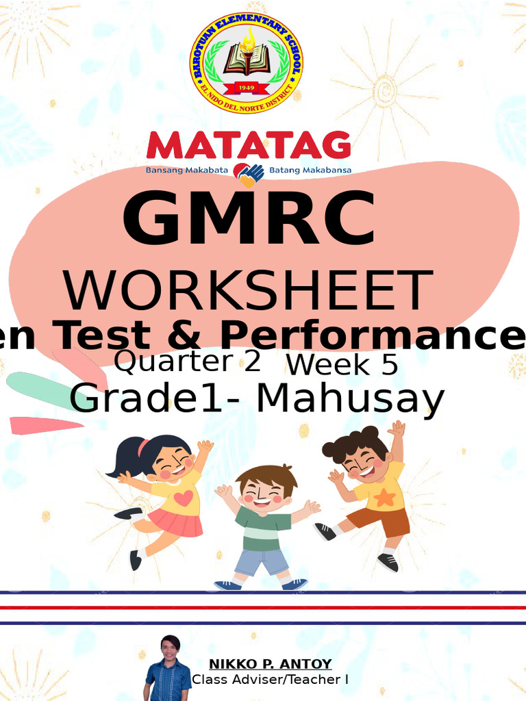 Q2 GMRC Week 5 | PDF