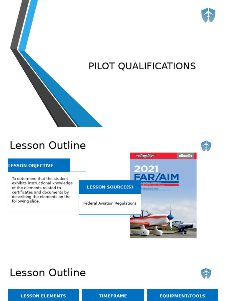 Pilot Certification Requirements | PDF | Federal Aviation ...