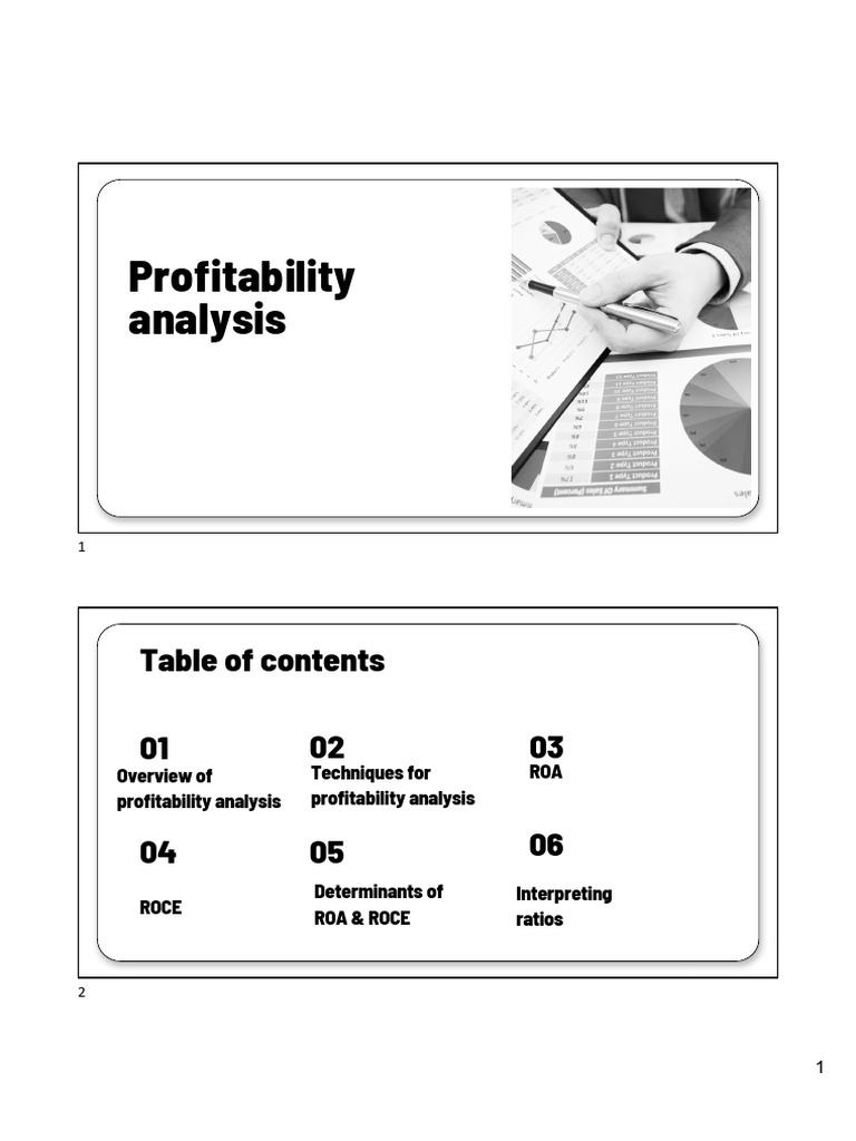 FSA - Lec 7 - Handout 2 Slides | PDF | Expense | Revenue