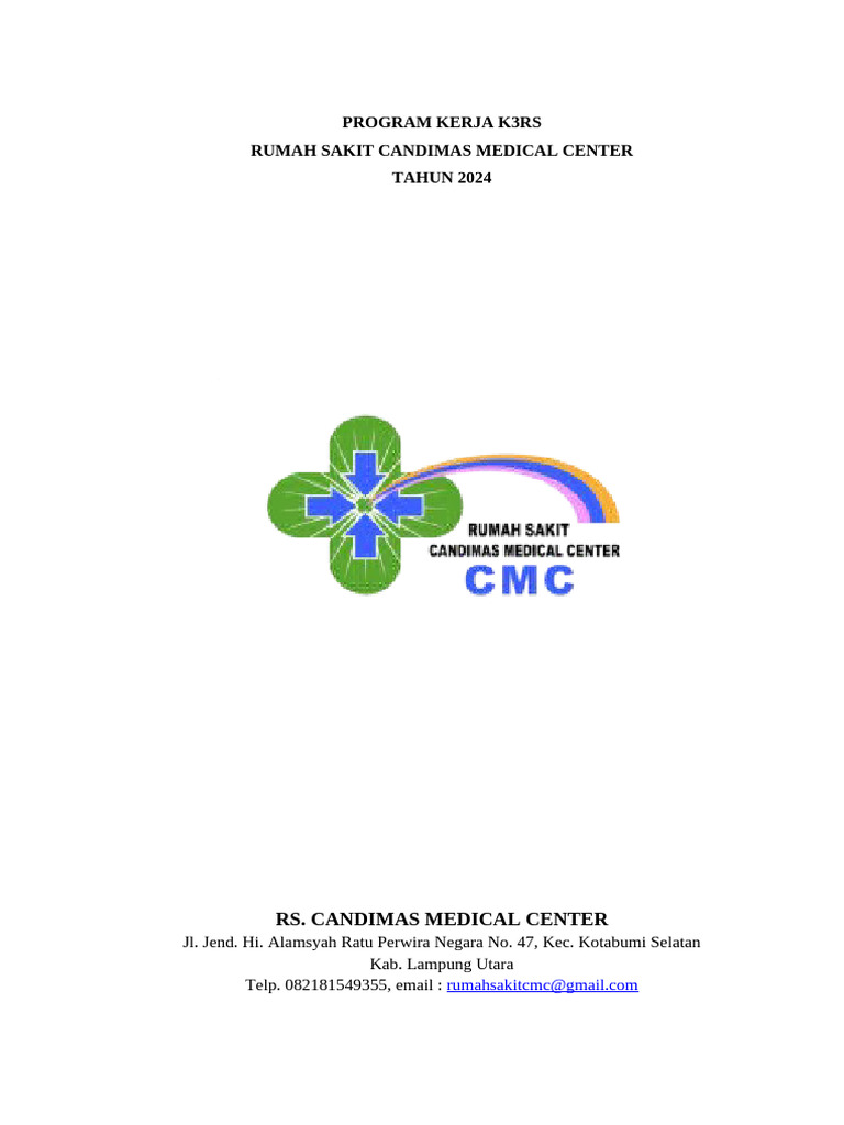 Program Kerja K3RS 2024 | PDF