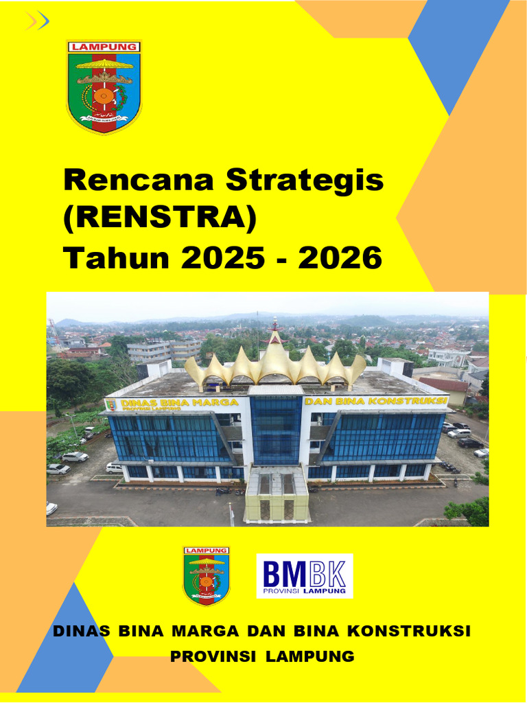 Cover Renstra 2025-2026 BMBK V1 | PDF