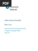 English Language B - Mark Scheme (Nov 2024) | PDF