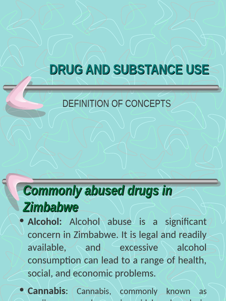 DRUG ABUSE Presentation 2024 | PDF | Substance Abuse | Recreational ...