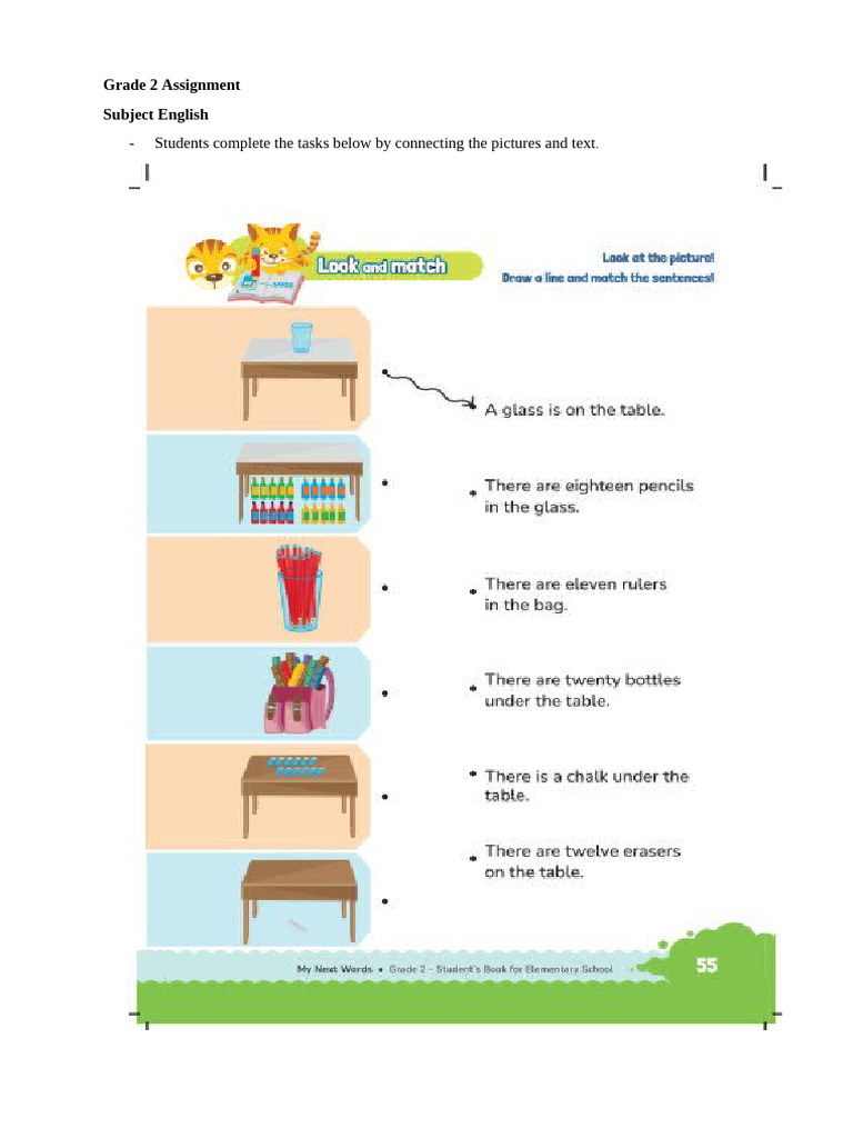 Grade 2 Assignment | PDF