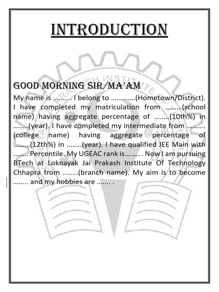 Introduction 1 | PDF