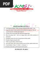 Soal Math Level 1 Omnas 12 | PDF