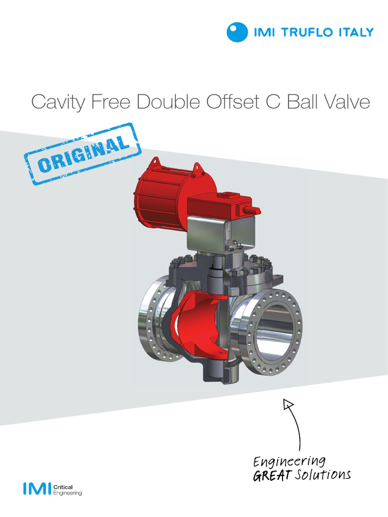 IMI C-rex double offset ball valve | PDF | Valve | Liquefied Natural Gas