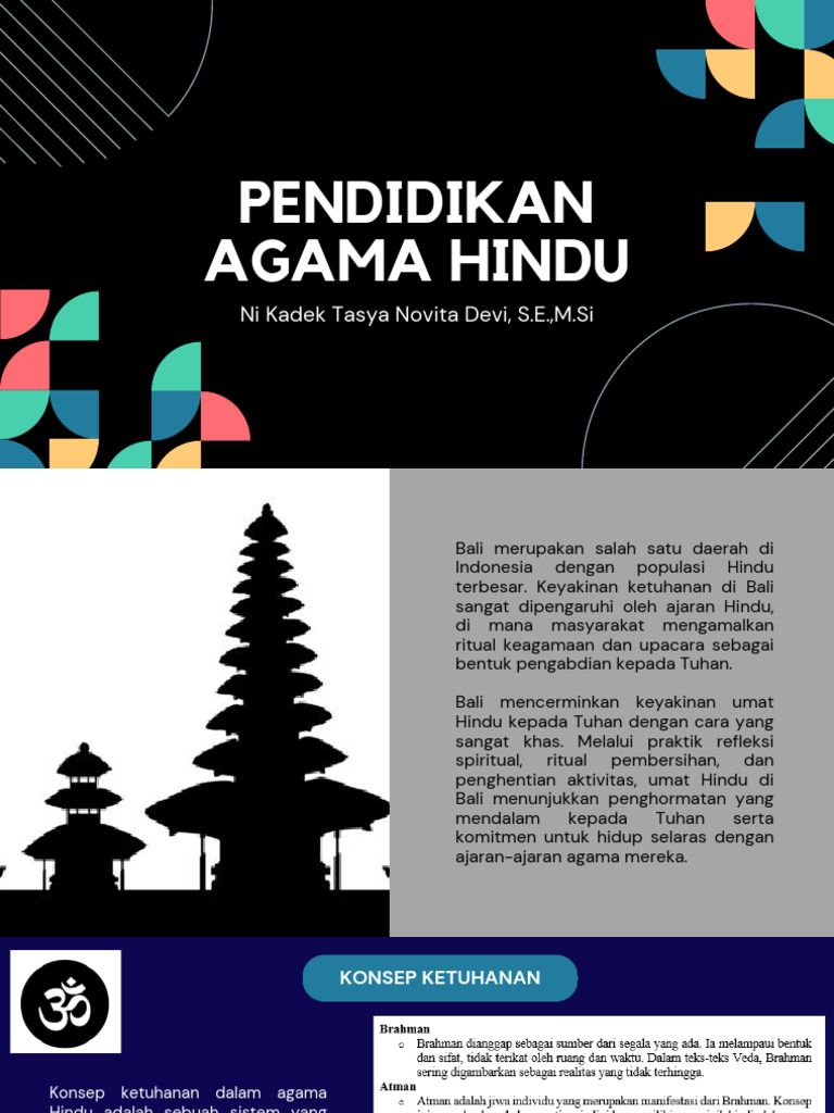 Pendidikan Agama Hindu 1-2 | PDF | Agama & Spiritualitas