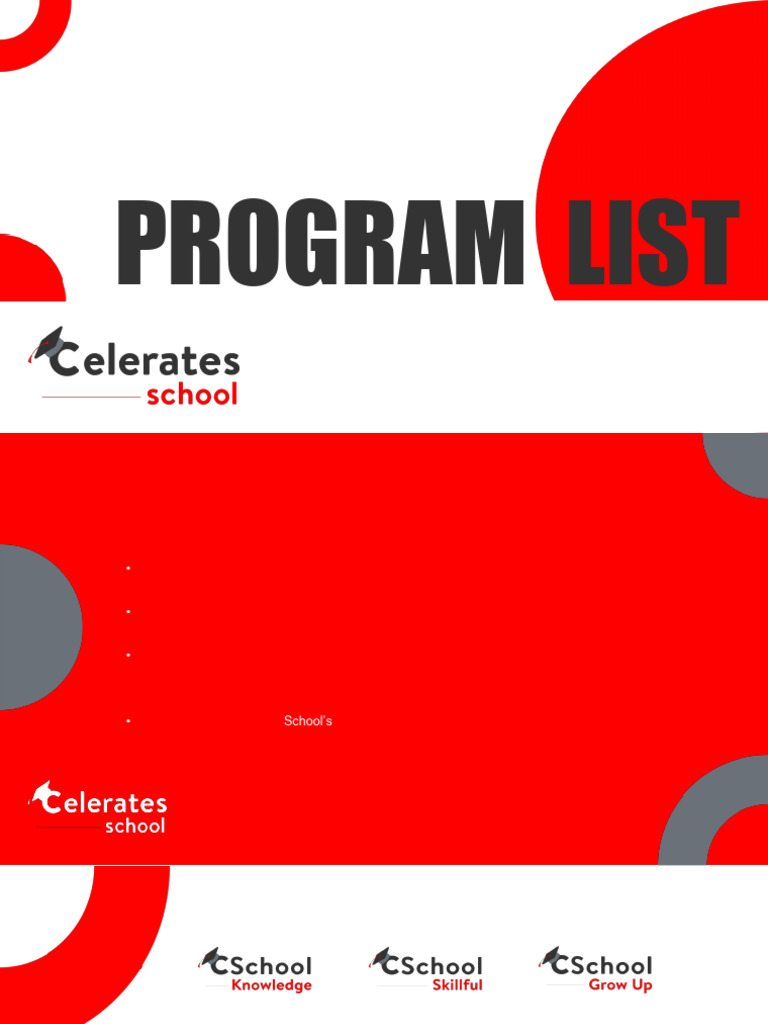 Celerates School Program | PDF | Apache Hadoop | Computer Science