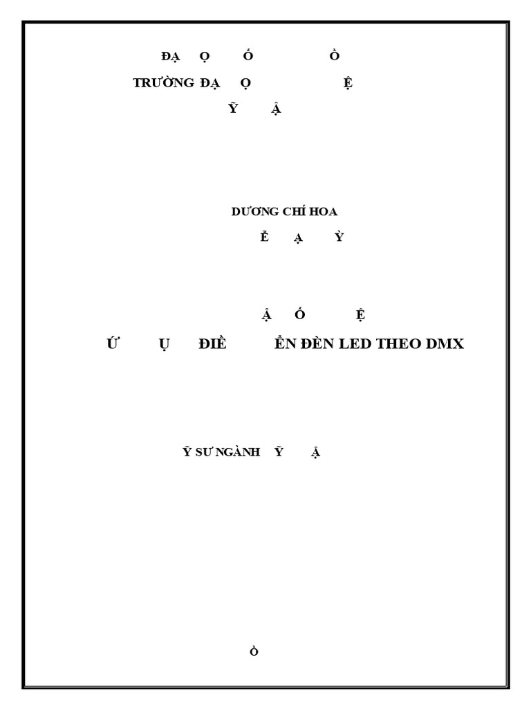Phan Mem Led DMX Ky - Hoa V1 | PDF