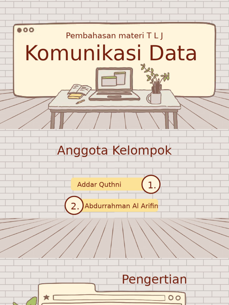 Komunikasi Data Addar & Arifin - 20240722 - 230404 - 0000 | PDF