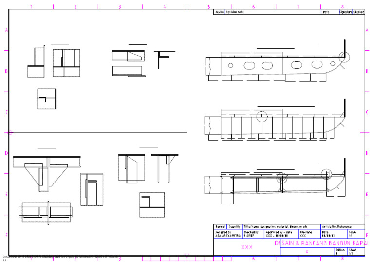 DETAIL-ISO A3 Title Block | PDF