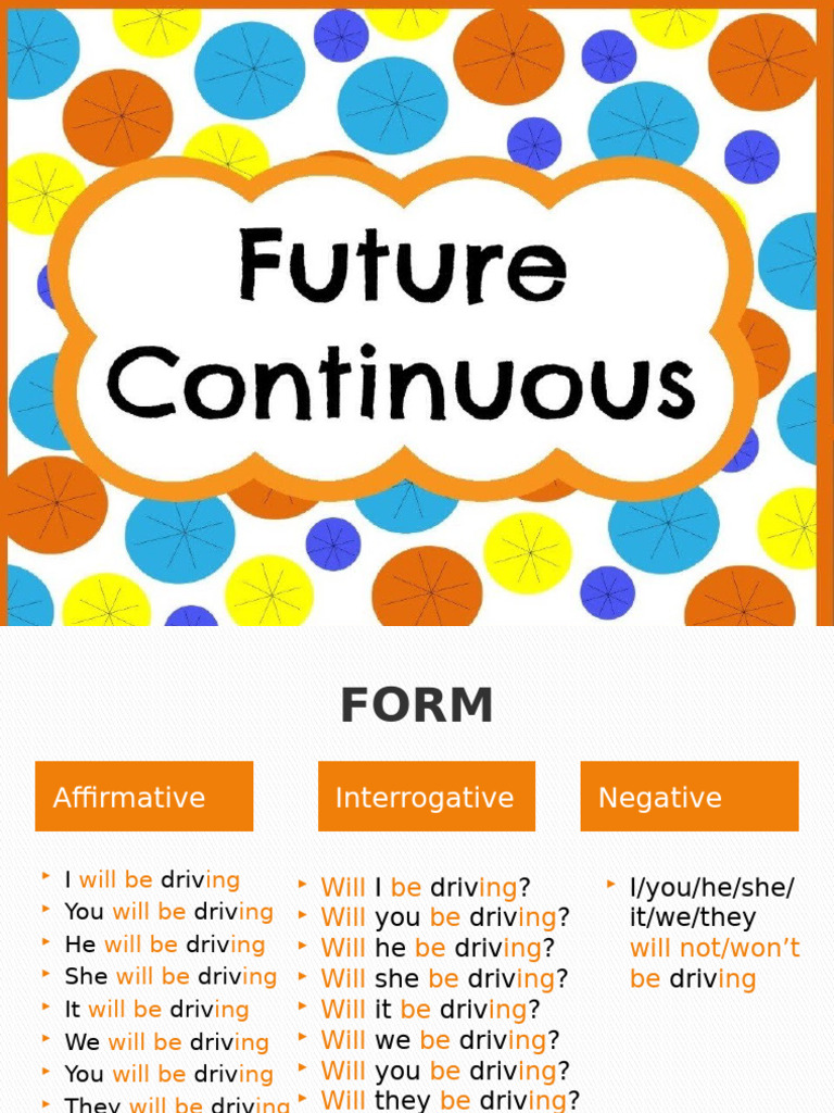 Future-Continuous 85854 | PDF