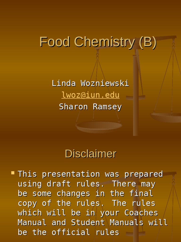 Food Chemistry 2012v3soinc | PDF | Carbohydrates | Calorie