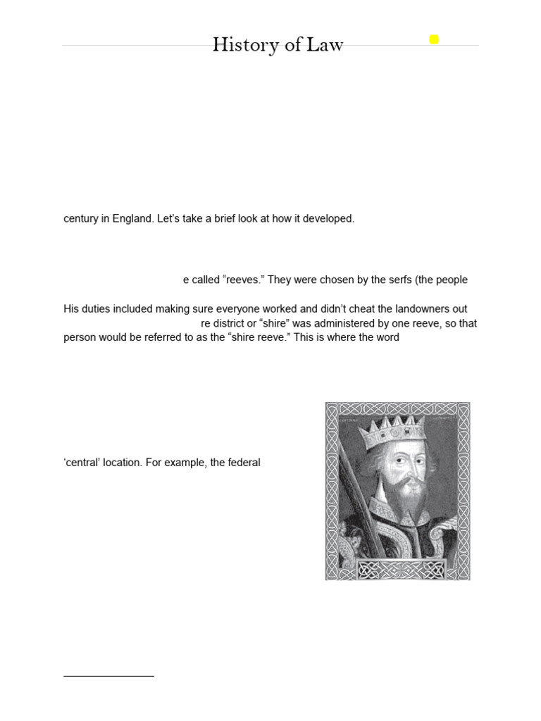 History of Law 4 Hojas | PDF | Common Law | Jury Trial