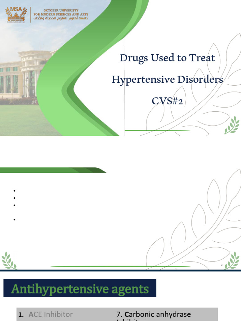 CVS 2 (1) | PDF | Vasodilation | Blood Pressure