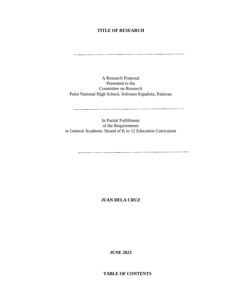 Research-Format | PDF | Methodology | Inquiry