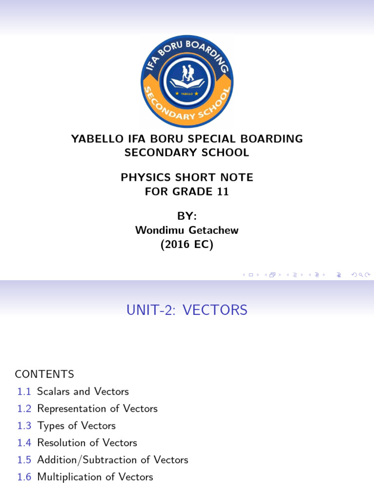 G_11_Ch_02-1-1 | PDF | Euclidean Vector | Force